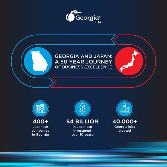 State of Georgia Celebrates 50 Years of Japan Office | Georgia.org
