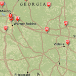 Georgia Business & Tourism Maps | Georgia Department of Economic ...