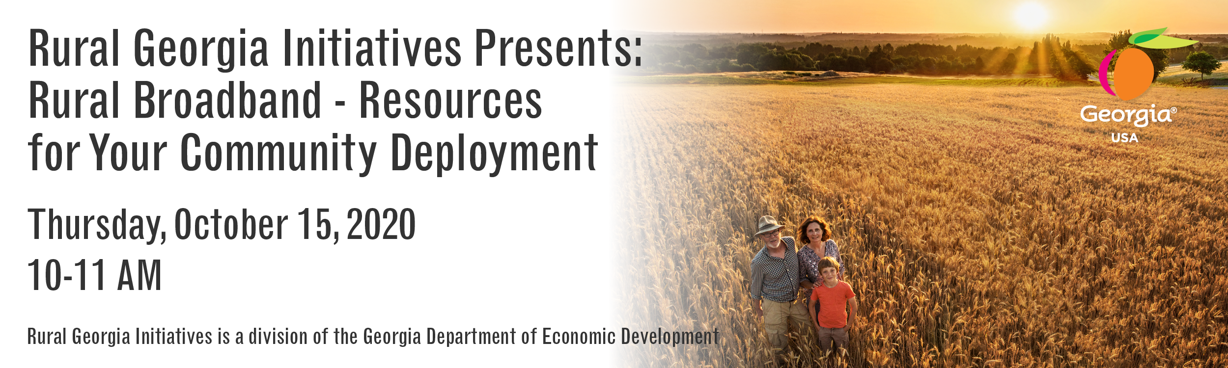 Rural Georgia Initiatives Presents: Rural Broadband - Resources for ...